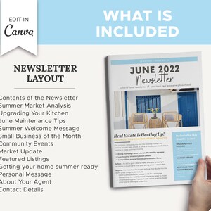 Real Estate June Newsletter | Real Estate Marketing | Realtor ...