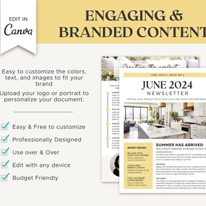Real Estate June 2024 Newsletter | Real Estate Marketing | Real Estate ...