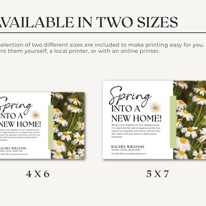 Real Estate Spring Postcard | Spring Into a New Home | Real Estate ...