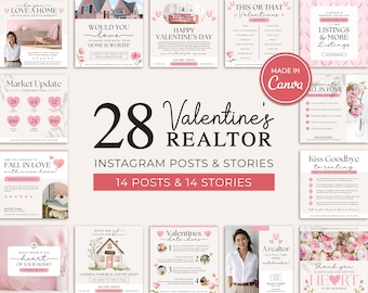 16 VALENTINE'S DAY Real Estate & Realtor Social Media Posts | Realtor ...