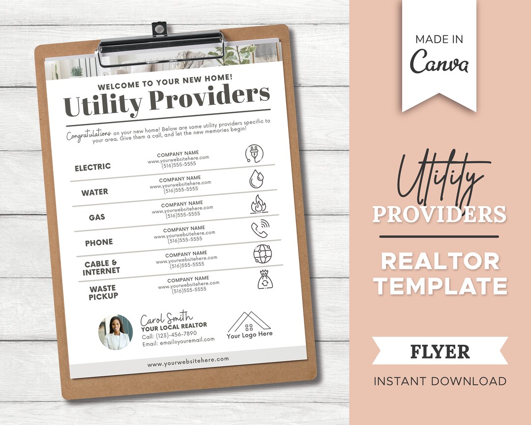 Real Estate Utility Providers | Real Estate Marketing | Utility ...