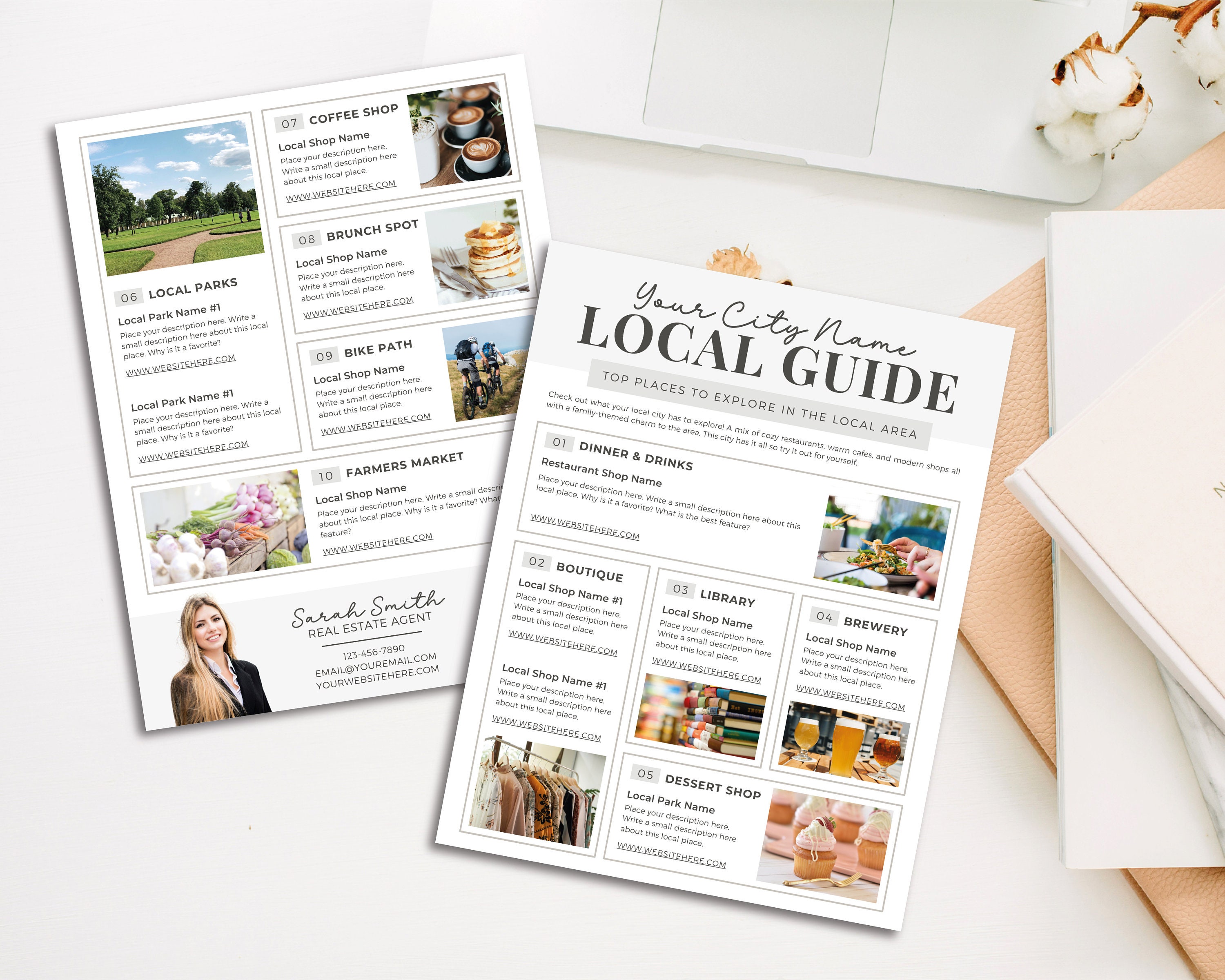 Real Estate Local Guide | Welcome Guide | Real Estate Marketing | City ...