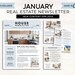 Real Estate January Newsletter | Real Estate Marketing | Realtor ...