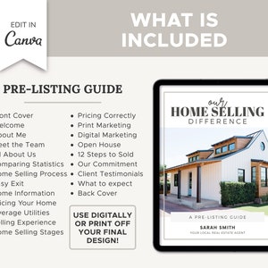 Seller Pre-listing Presentation | Real Estate Template | Seller Guide ...