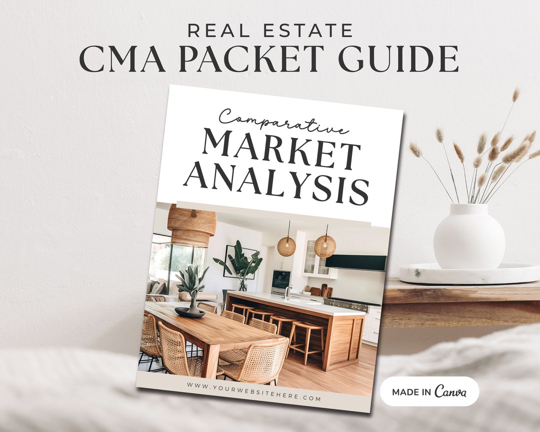 Real Estate CMA Packet | Comparative Market Analysis | Real Estate ...