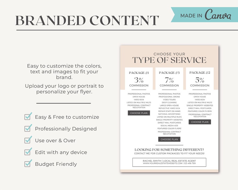 Real Estate Commission Sheets | Listing Presentation | Real Estate ...