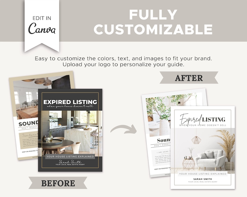 Real Estate Expired Listing Guide Home Sellers Guide Real - Etsy