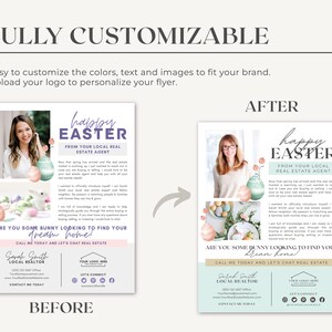 Easter Real Estate Flyer | Real Estate Spring Marketing | Real Estate ...