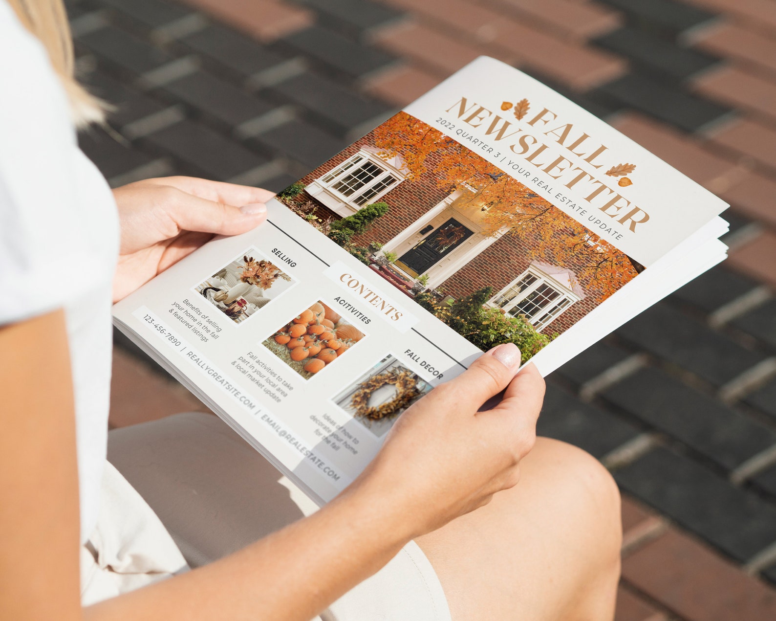 Real Estate Fall Newsletter 2022 | Real Estate Fall Marketing | Realtor ...