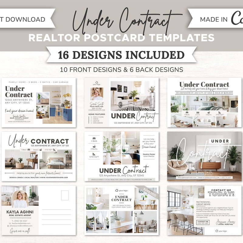 Real Estate Postcard - Etsy