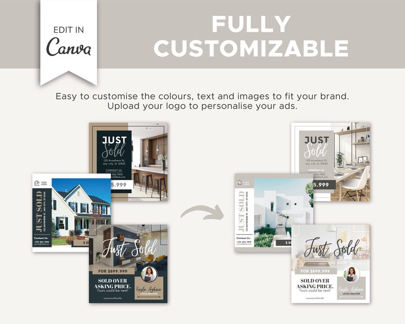 15 Just Sold Realtor Instagram Posts Real Estate Social Etsy Uk