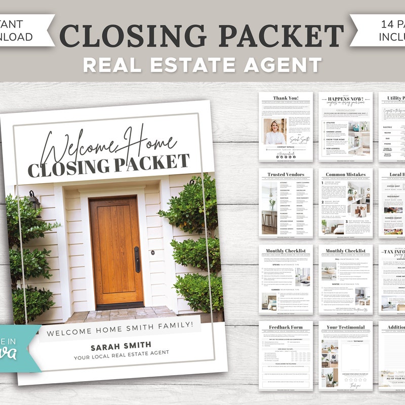 Welcome Packet Template - Etsy