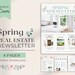 Real Estate Spring Newsletter 2023 | Real Estate Marketing | Realtor ...