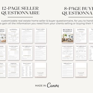 Real Estate Buyer and Seller Guide | Listing Presentation | Home Seller ...