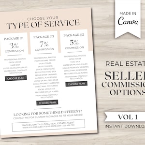 Real Estate Commission Sheets | Listing Presentation | Real Estate ...