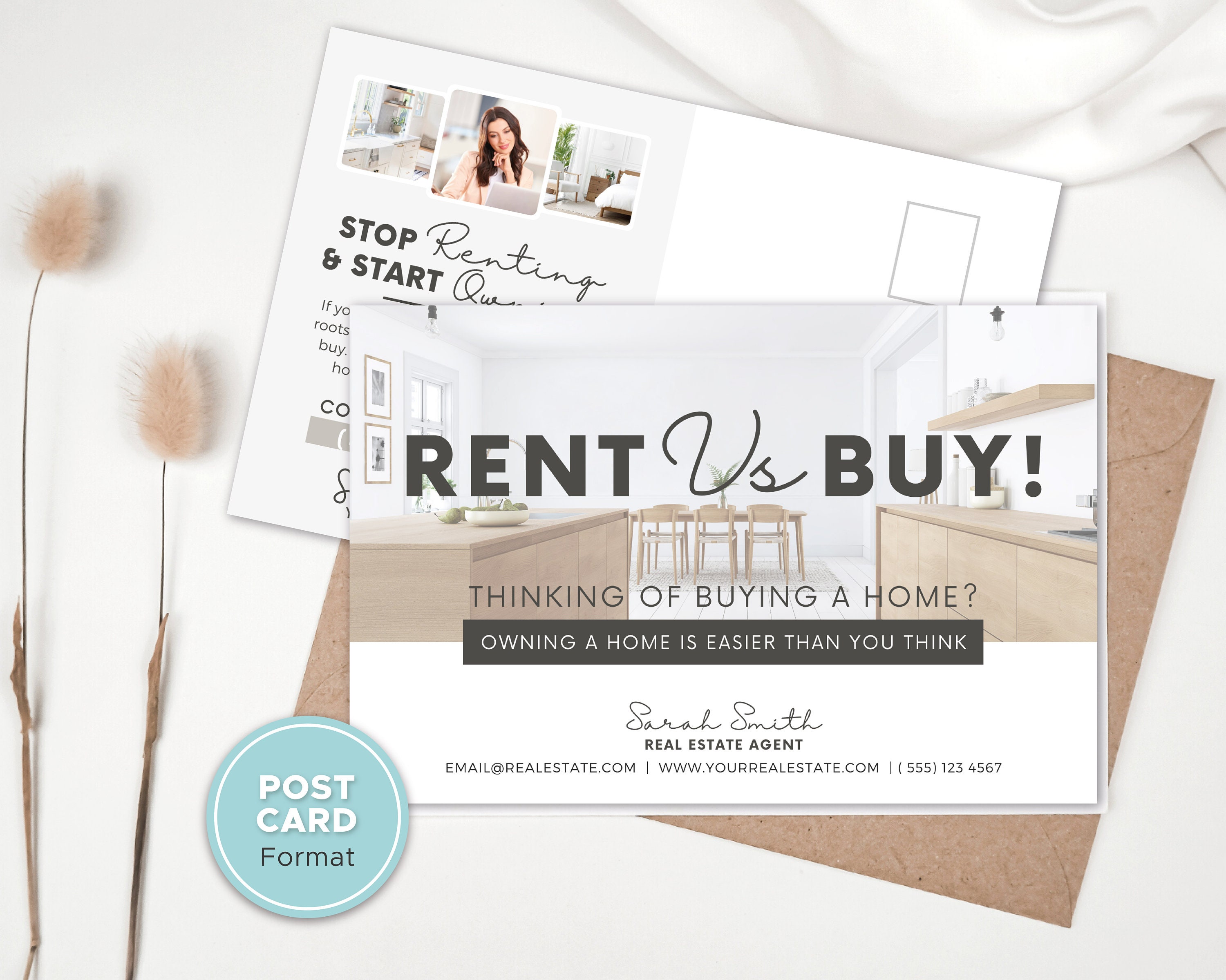 Real Estate Renting Vs Buying Bundle Renting Template - Etsy