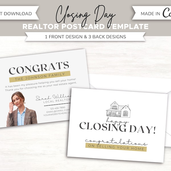 Closing Day Card - Etsy