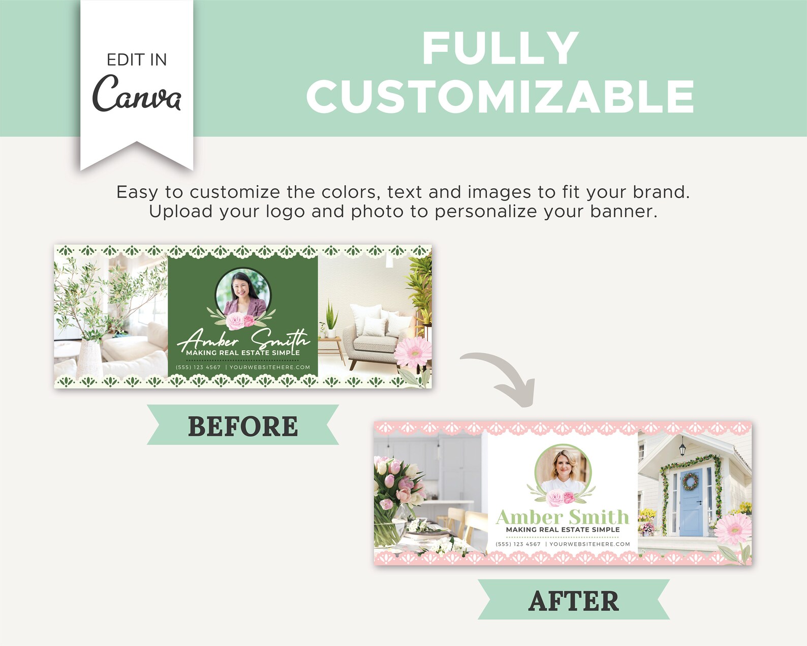 Spring Real Estate Facebook Cover Banner | Real Estate Marketing ...