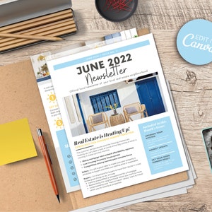 Real Estate June Newsletter | Real Estate Marketing | Realtor ...