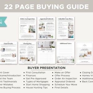 Real Estate Buyer and Seller Guide | Real Estate Marketing | Listing ...