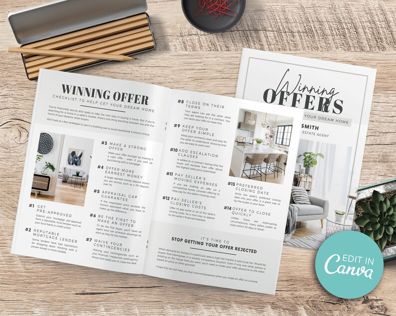 6 Pg Realtor Winning Offer Guide | Real Estate Marketing | Realtor ...
