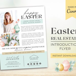 Easter Real Estate Flyer | Real Estate Spring Marketing | Real Estate ...