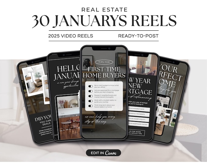 Real Estate Instagram Marketing Faceless Video Ideas for Real Estate ...