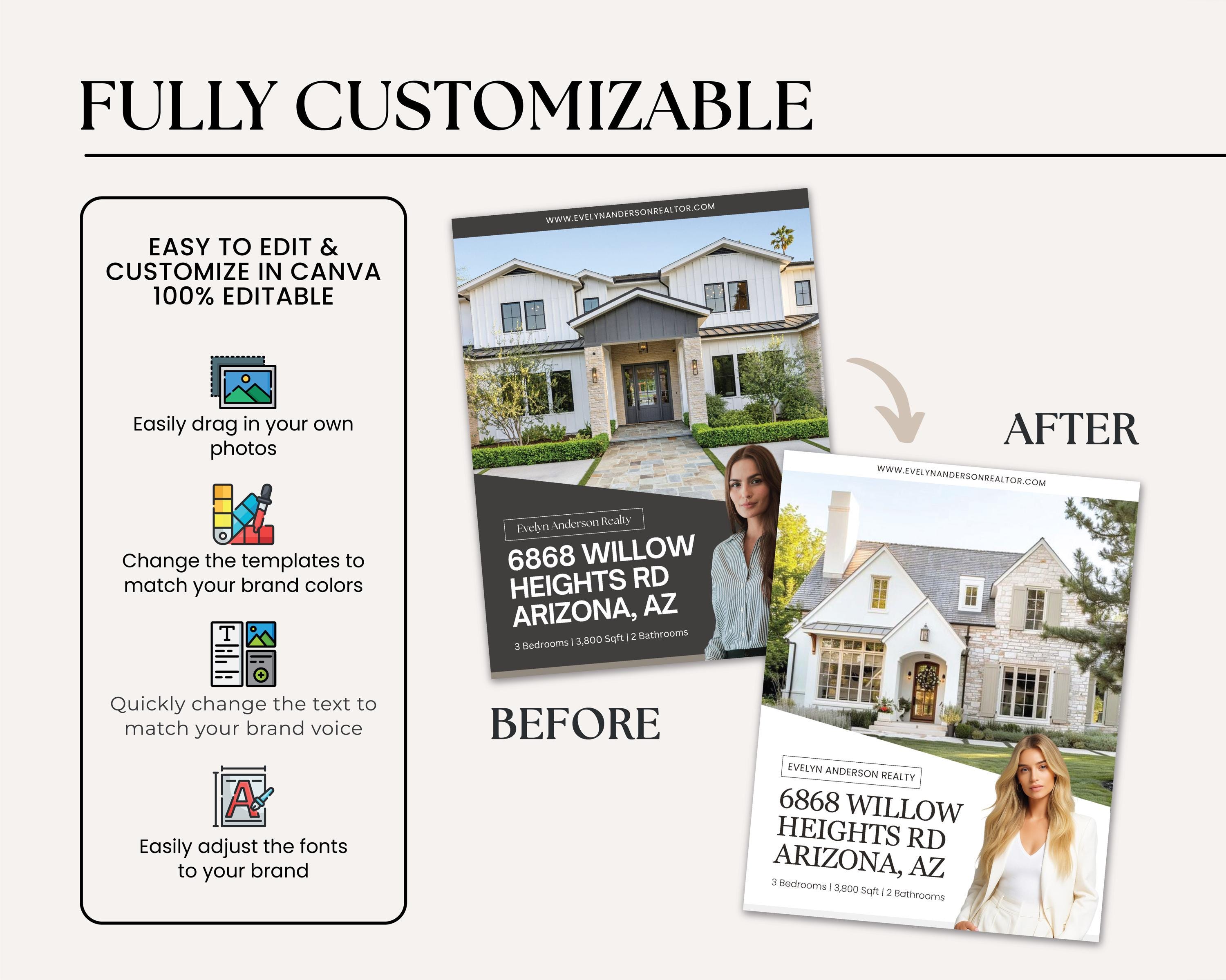 Real Estate Property Brochure | Real Estate Marketing | Half Fold ...