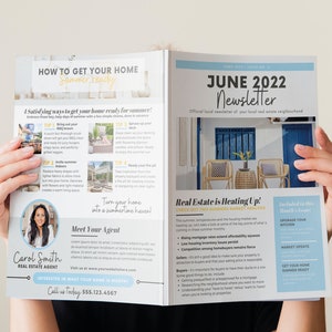 Real Estate June Newsletter | Real Estate Marketing | Realtor ...