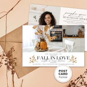 Fall Real Estate Postcard Vol 1 | Autumn Postcard Template | Real ...