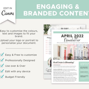 Real Estate April Newsletter | Real Estate Marketing | Realtor ...