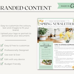 Real Estate Spring Newsletter | Real Estate Spring Marketing | Real ...