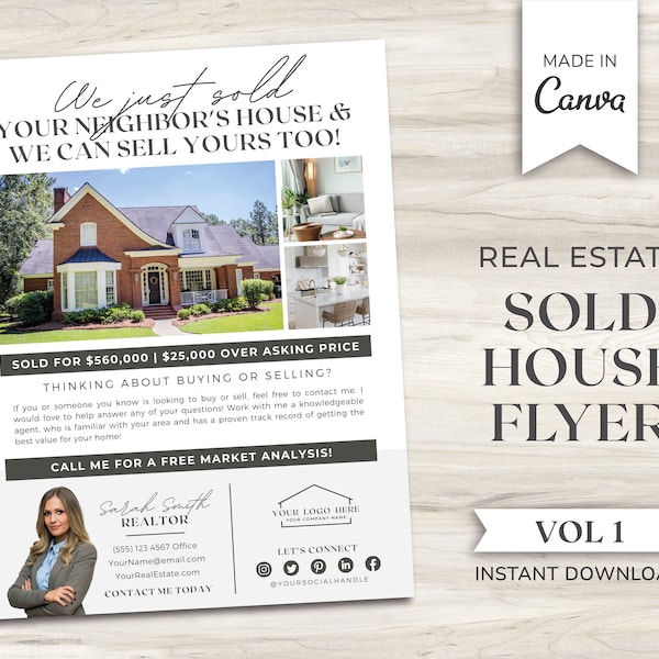 Just Sold Neighbor Letter - Etsy