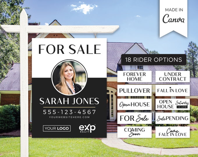 Real Estate for Sale Sign for Sale Sign Custom for Sale Sign Realtor ...