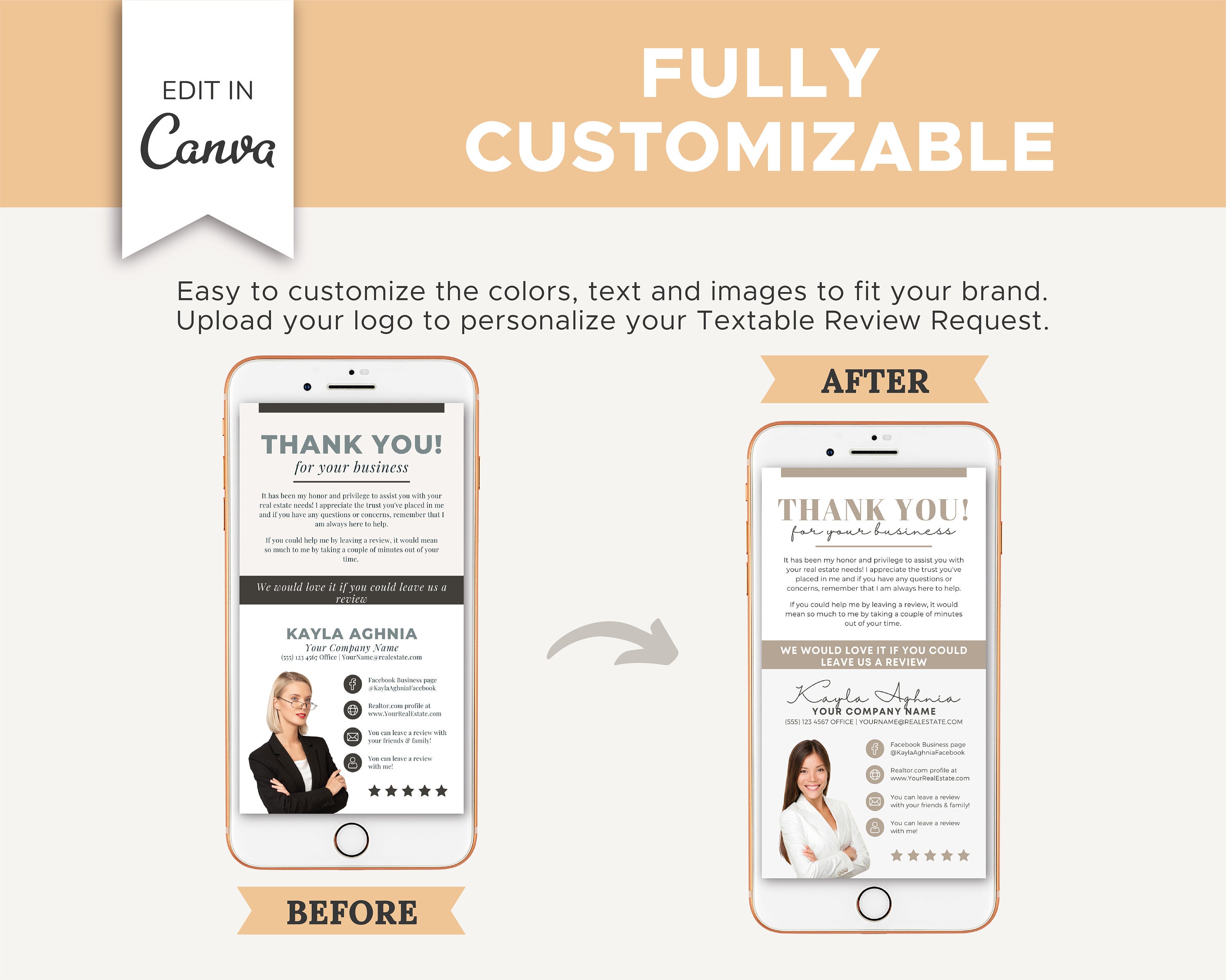 Textable Real Estate Review Request | Realtor Marketing | Real Estate ...