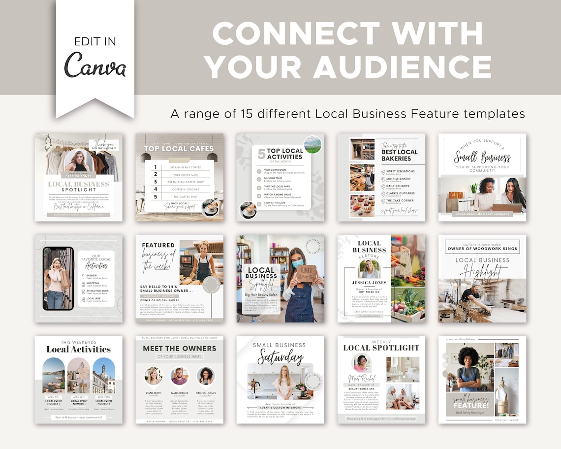 15 Local Business Feature Instagram Posts | Real Estate Agent Social ...