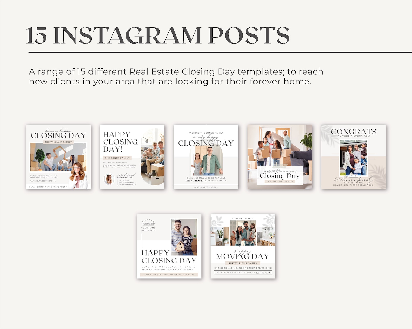 15 Closing Day Instagram Posts | Real Estate Social Media | Real Estate ...