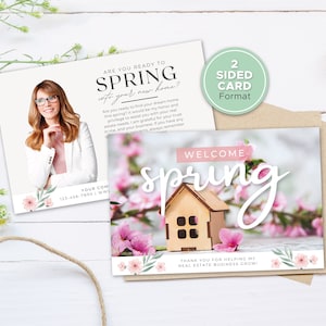 Real Estate Spring Postcard | Real Estate Marketing | Realtor Pop by ...