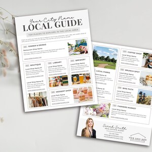 Real Estate Local Guide | Welcome Guide | Real Estate Marketing | City ...
