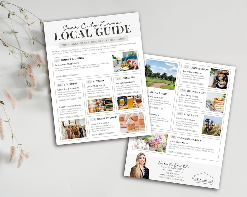 Real Estate Local Guide | Welcome Guide | Real Estate Marketing | City ...