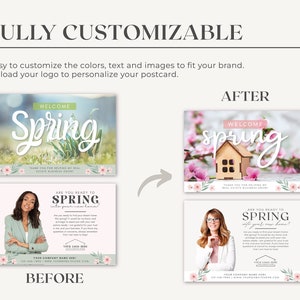 Real Estate Spring Postcard | Real Estate Marketing | Realtor Pop by ...