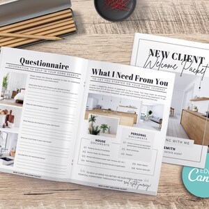 Real Estate New Client Packet | Welcome Packet | Template | Real Estate ...
