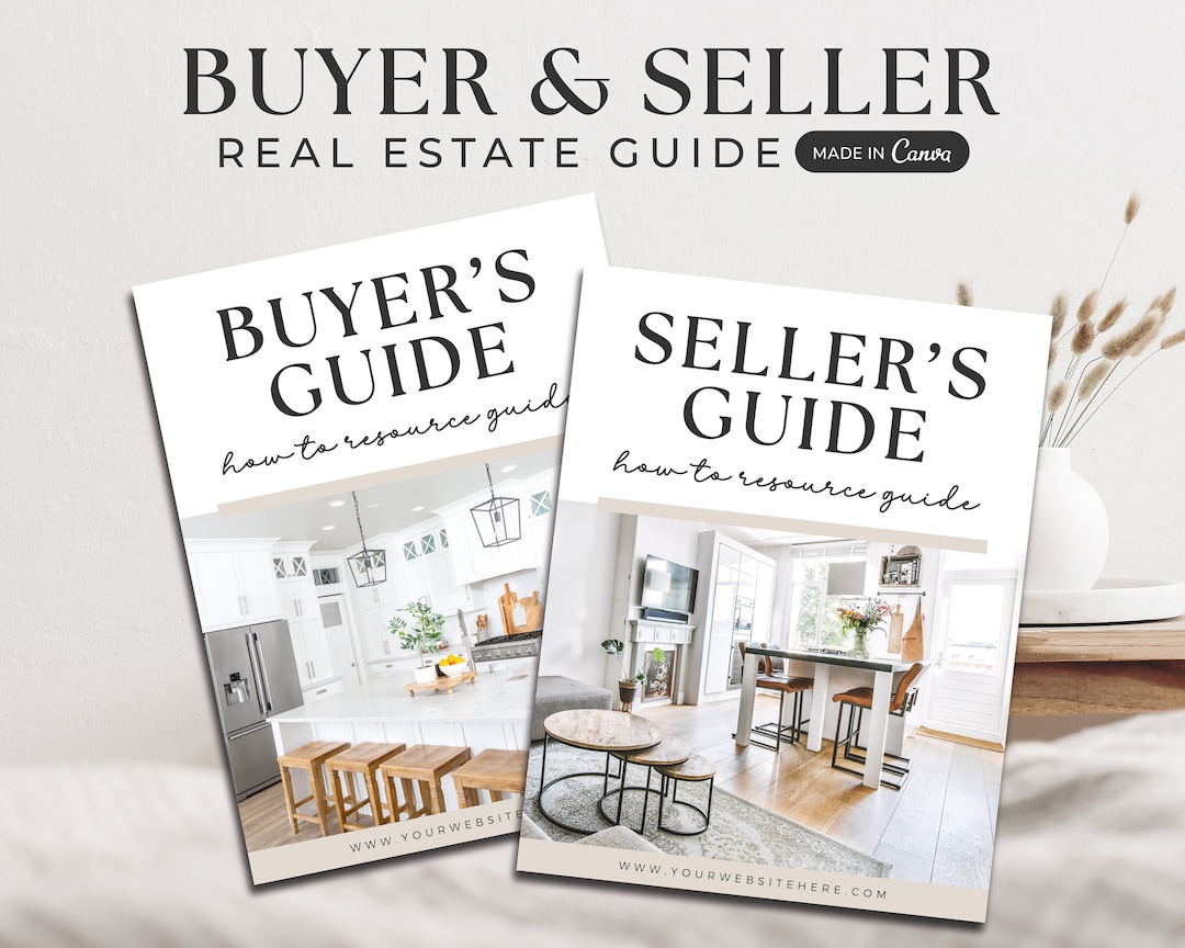 Real Estate Seller Guide and Home Buyer Guide Bundle | Real Estate ...