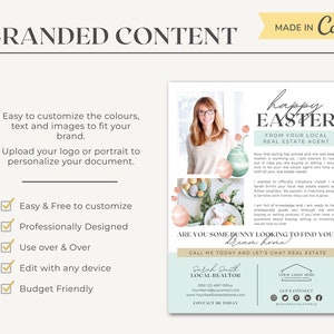 Easter Real Estate Flyer | Real Estate Spring Marketing | Real Estate ...
