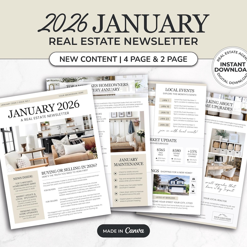 Real Estate January 2026 - Etsy