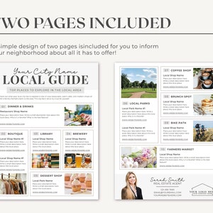 Real Estate Local Guide | Welcome Guide | Real Estate Marketing | City ...