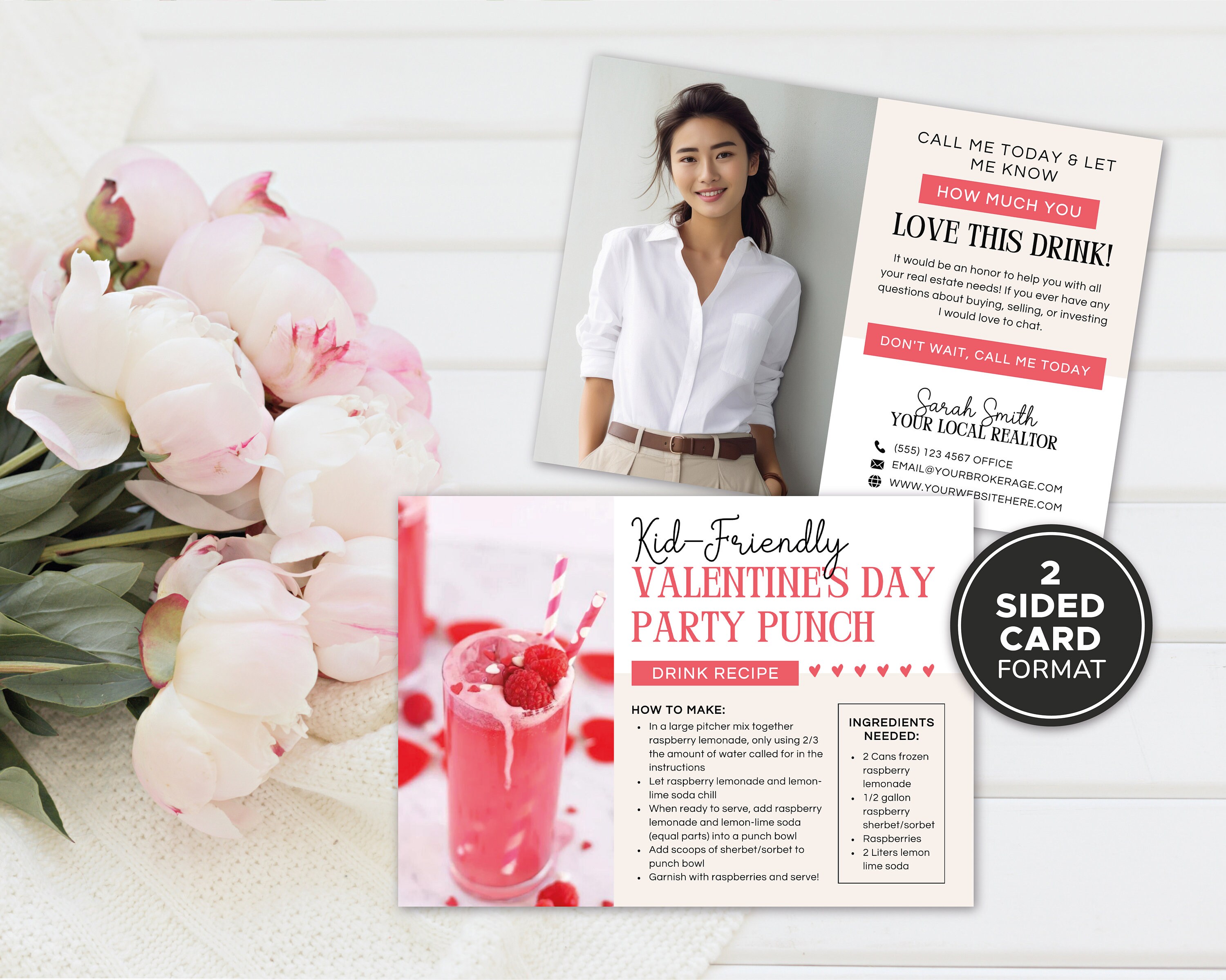Real Estate Valentine Postcard | Real Estate Marketing | Realtor Pop by ...