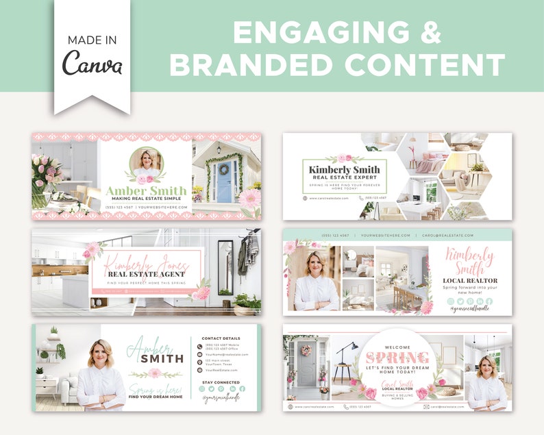 Spring Real Estate Facebook Cover Banner | Real Estate Marketing ...