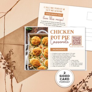 Fall Real Estate Postcard Bundle | Fall Recipe Postcard Template | Real ...