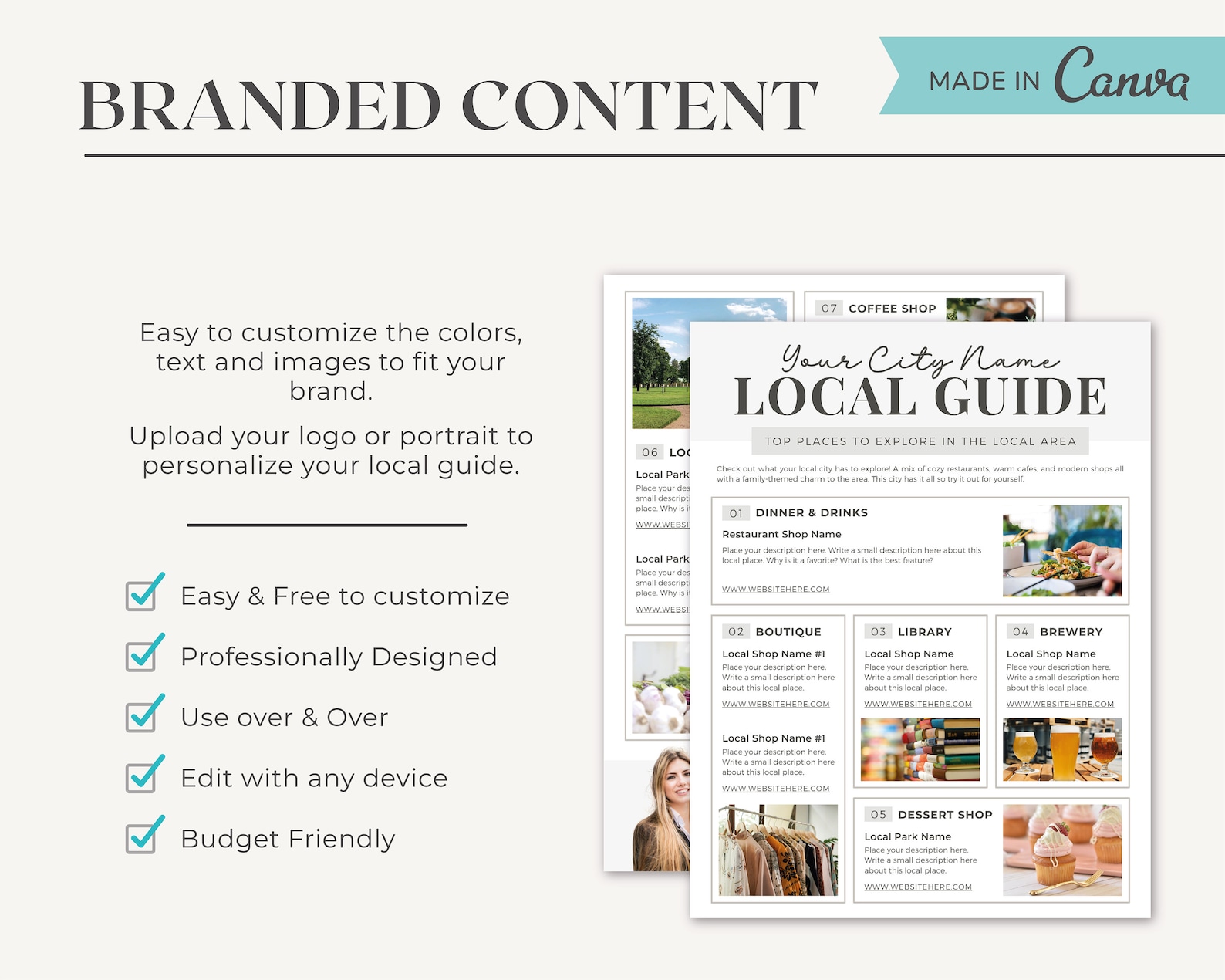 Real Estate Local Guide | Welcome Guide | Real Estate Marketing | City ...